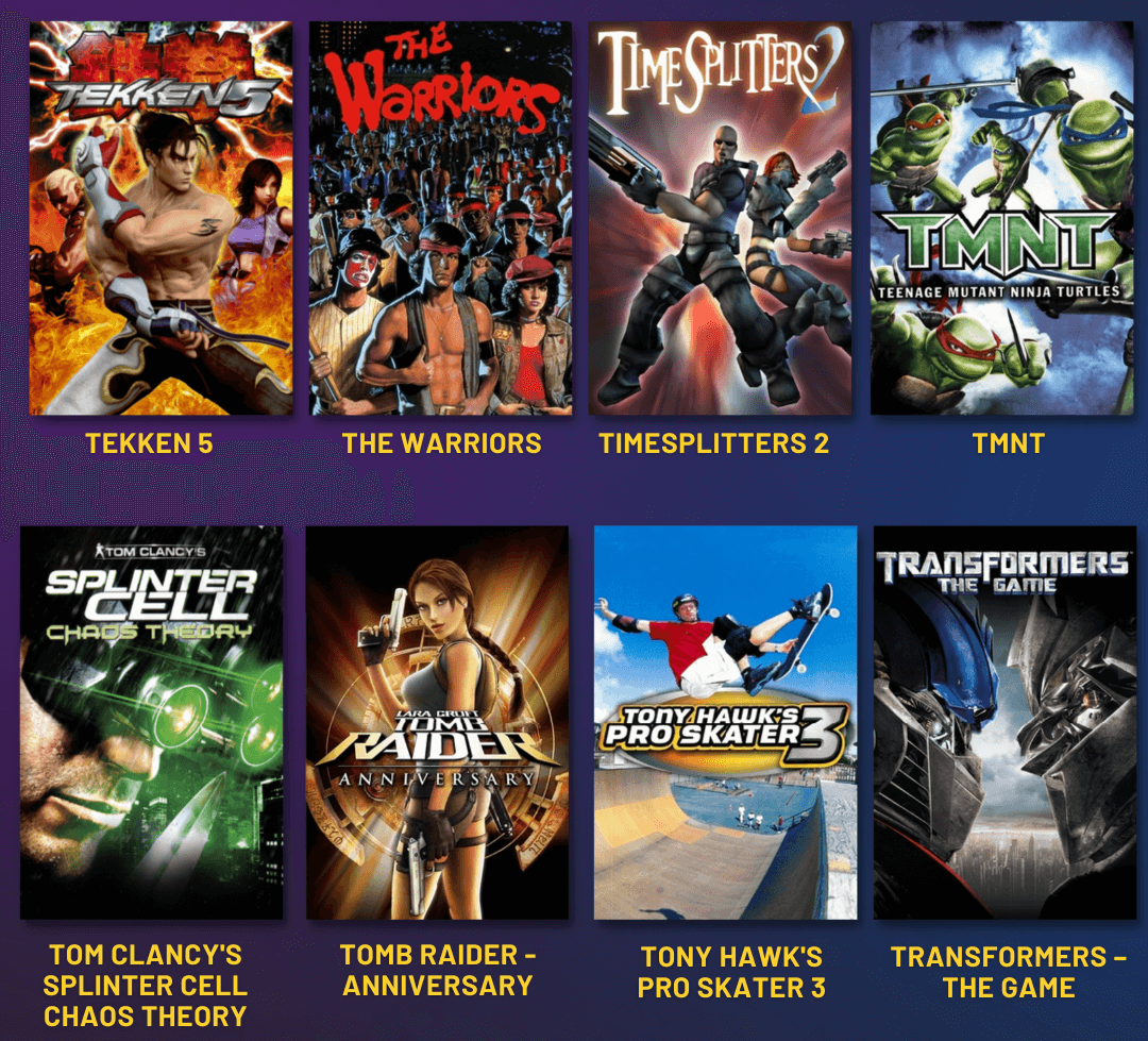 PS2 GAMES COLLECTION