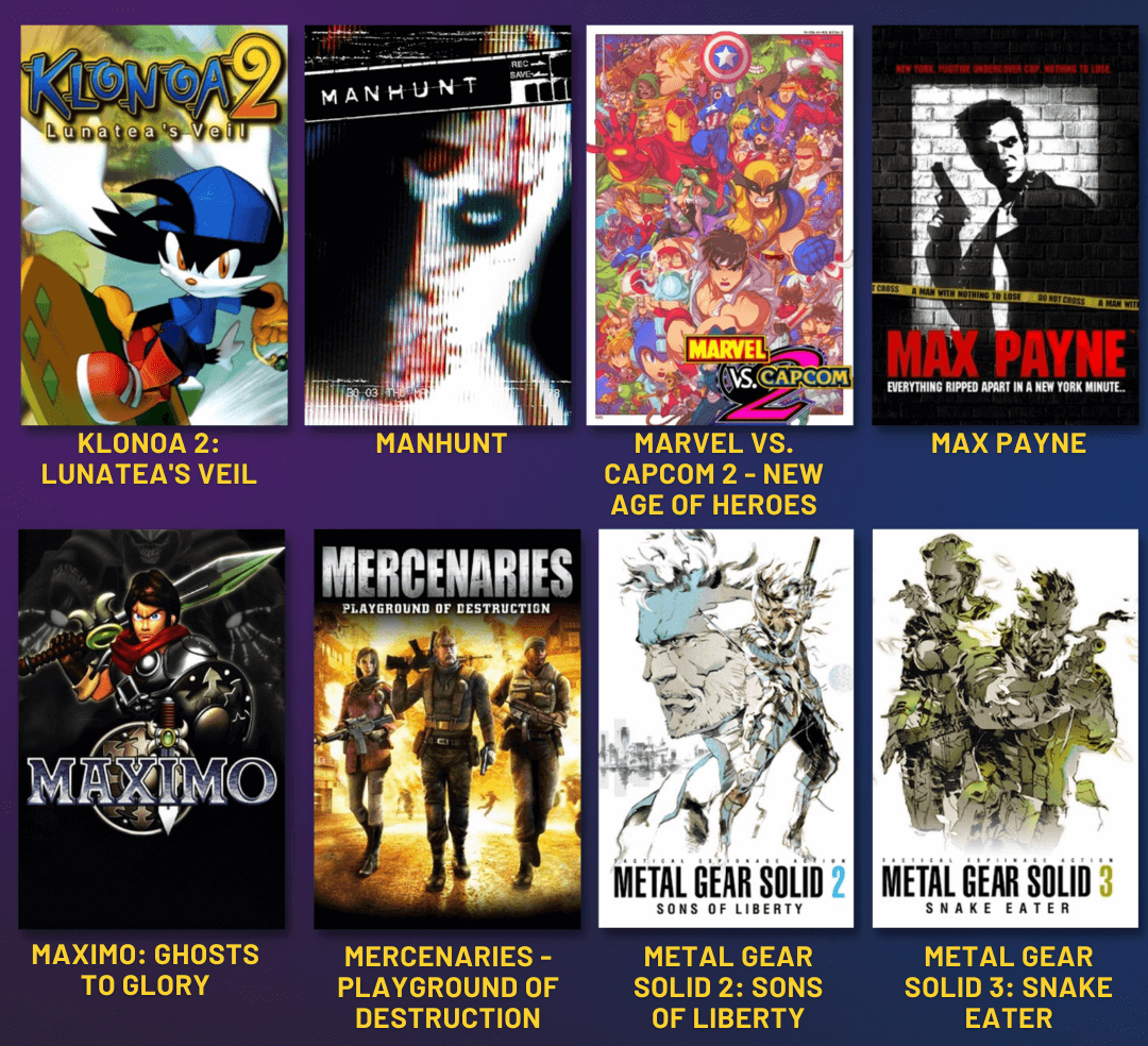 PS2 GAMES COLLECTION