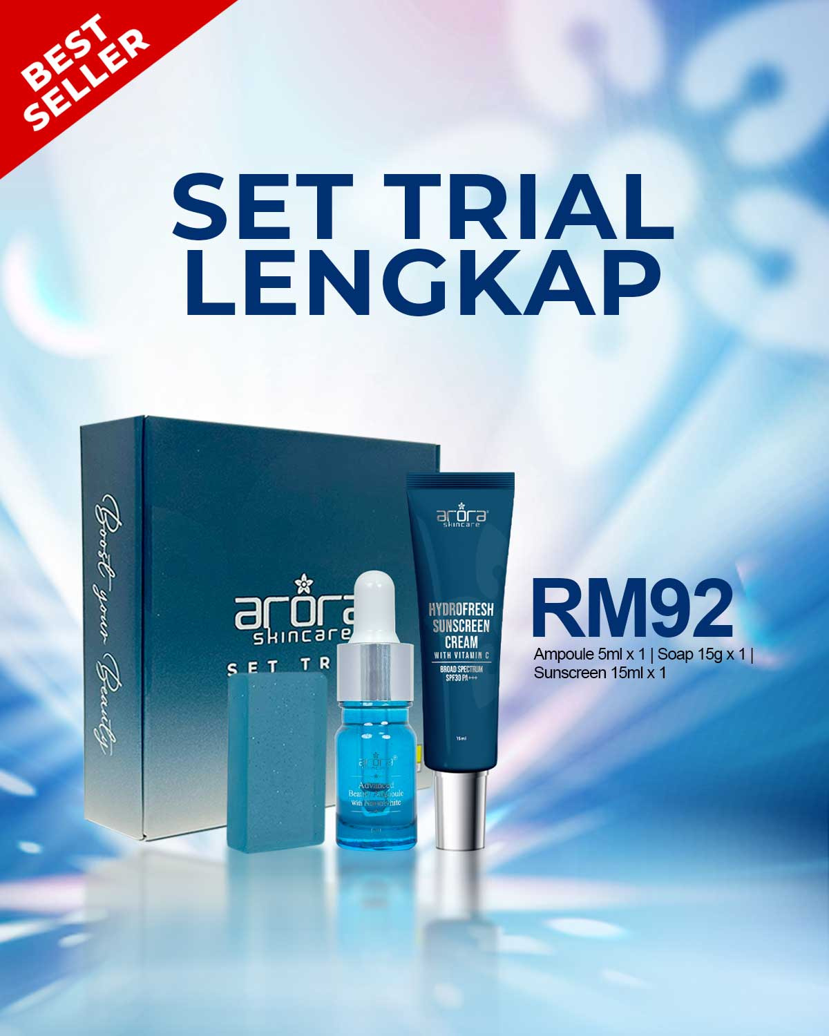 ARORA SKINCARE HARGA MEMBERS