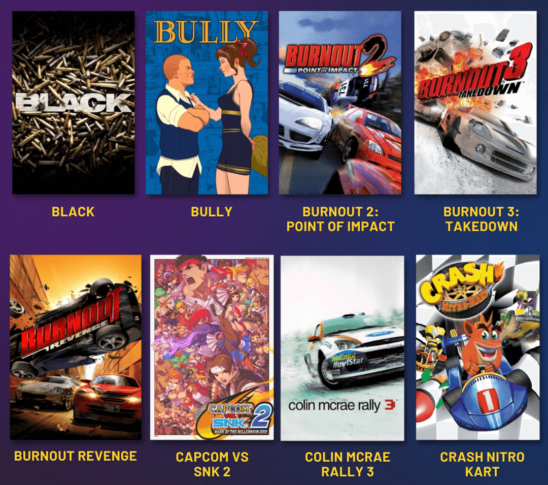 PS2 GAMES COLLECTION