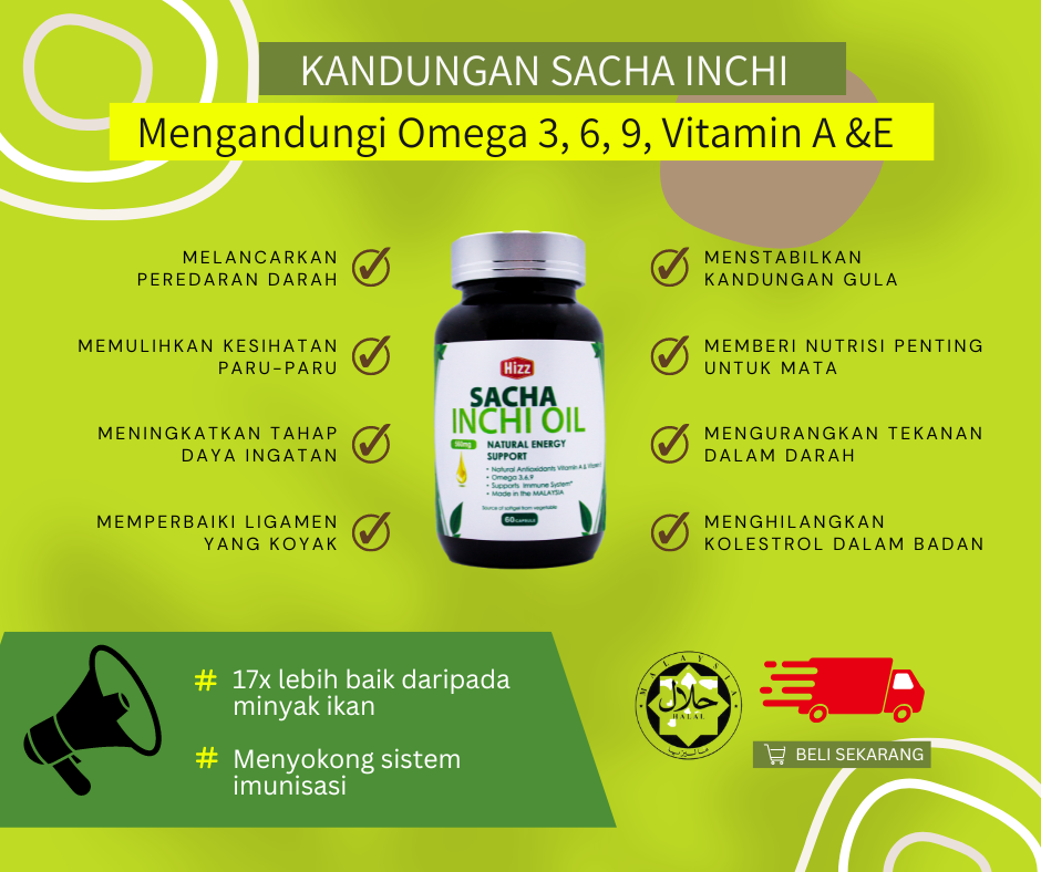 Hizz Sacha Inchi Oil