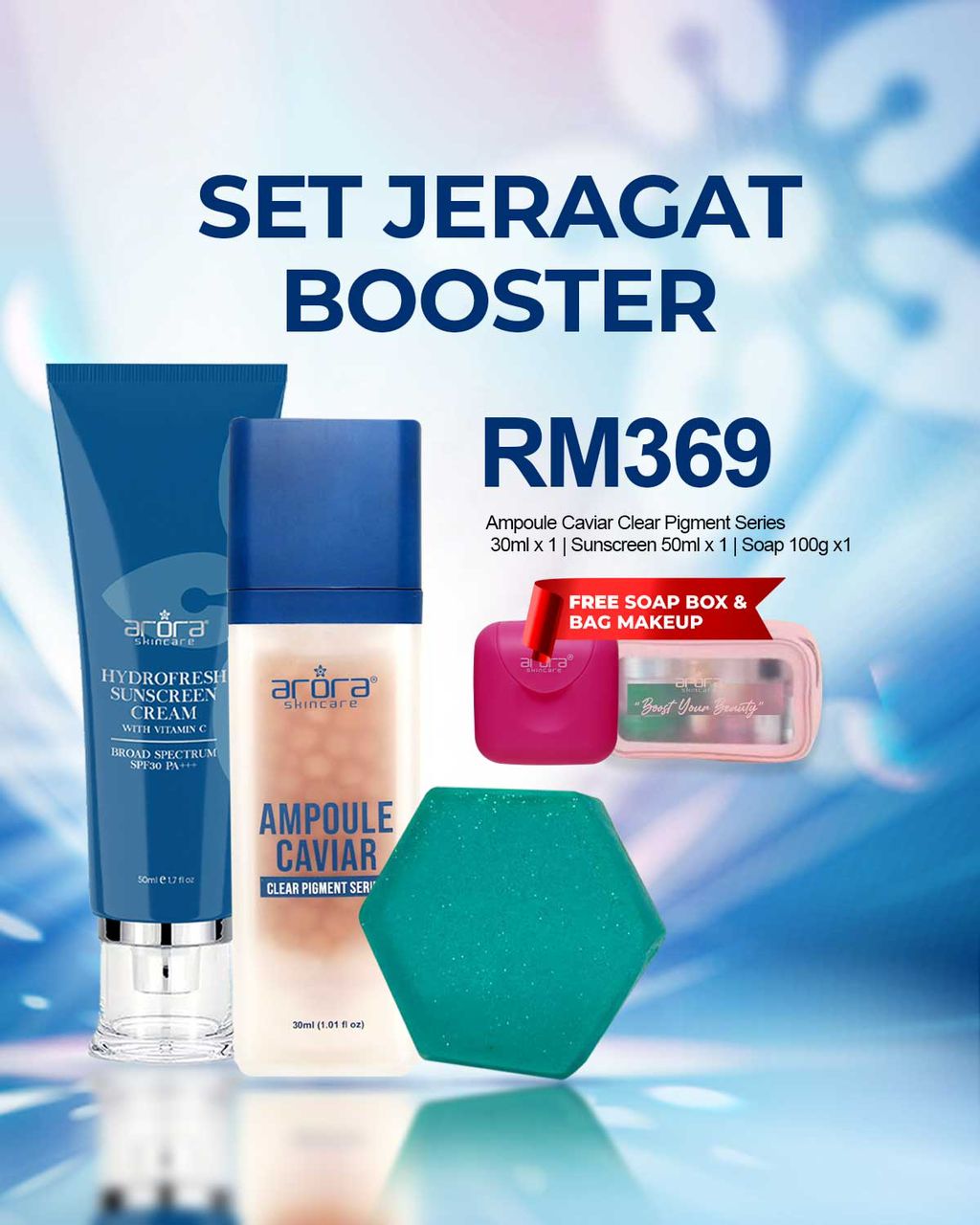 ARORA SKINCARE HARGA MEMBERS