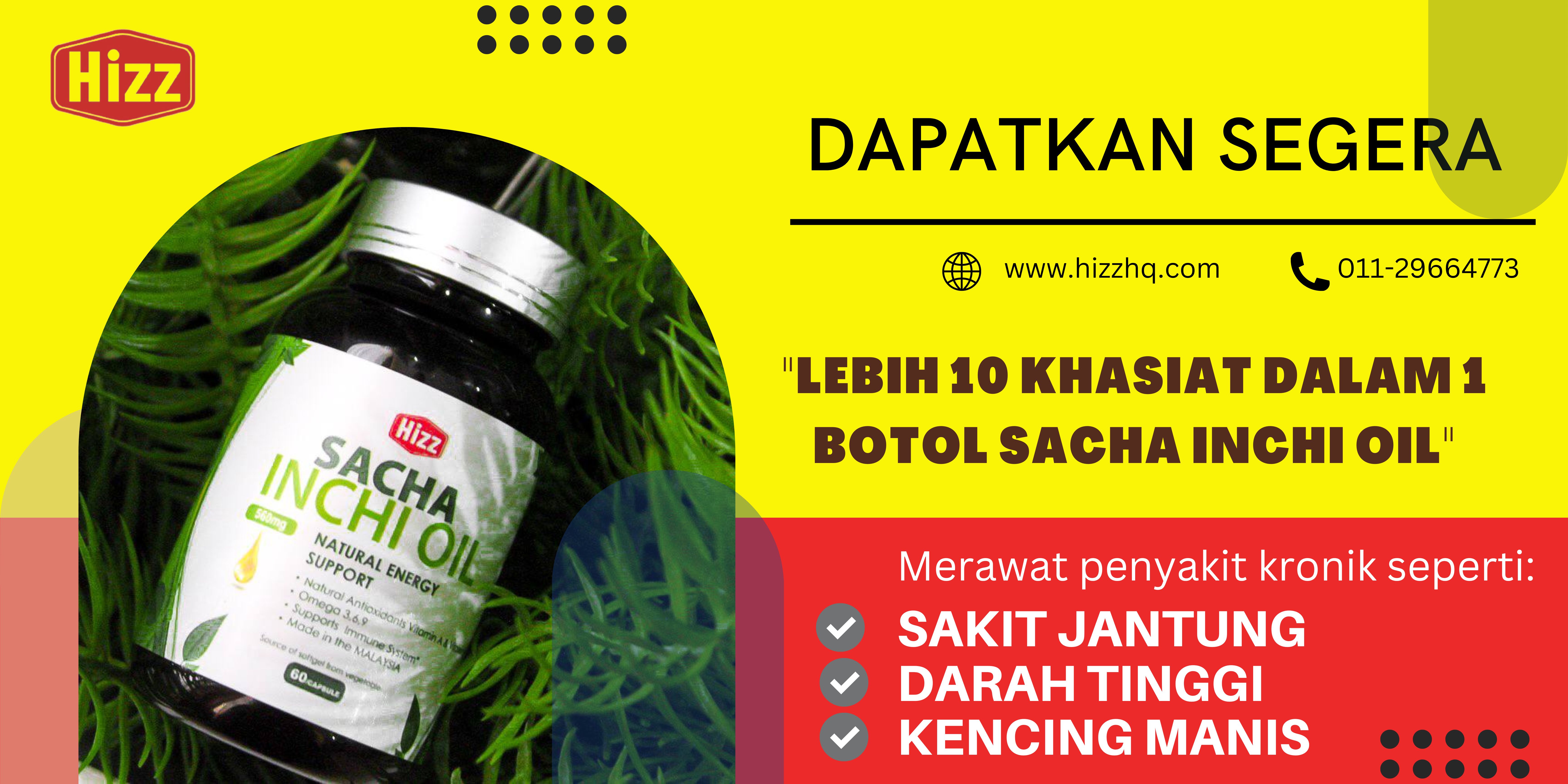 Hizz Sacha Inchi Oil