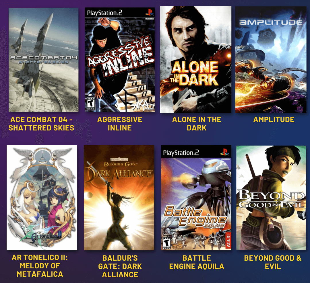 PS2 GAMES COLLECTION